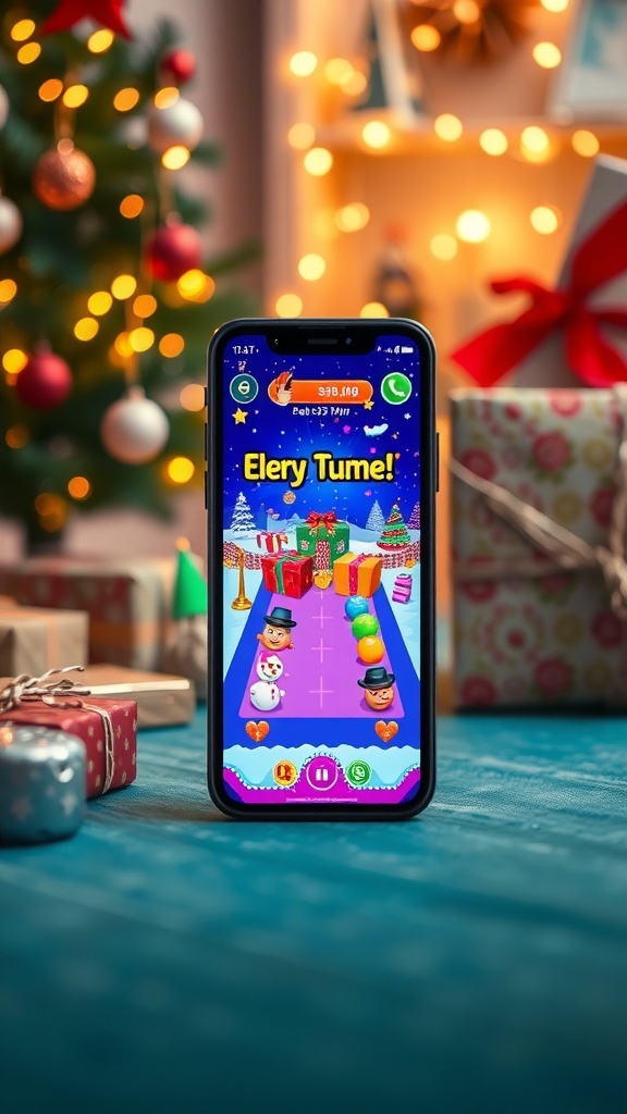 Top Mobile Games for Christmas Fun